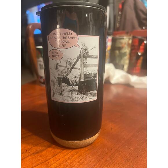 Unknown | Dining | Ceramic Travel Mug Its All Messy My Hair The Barn ...